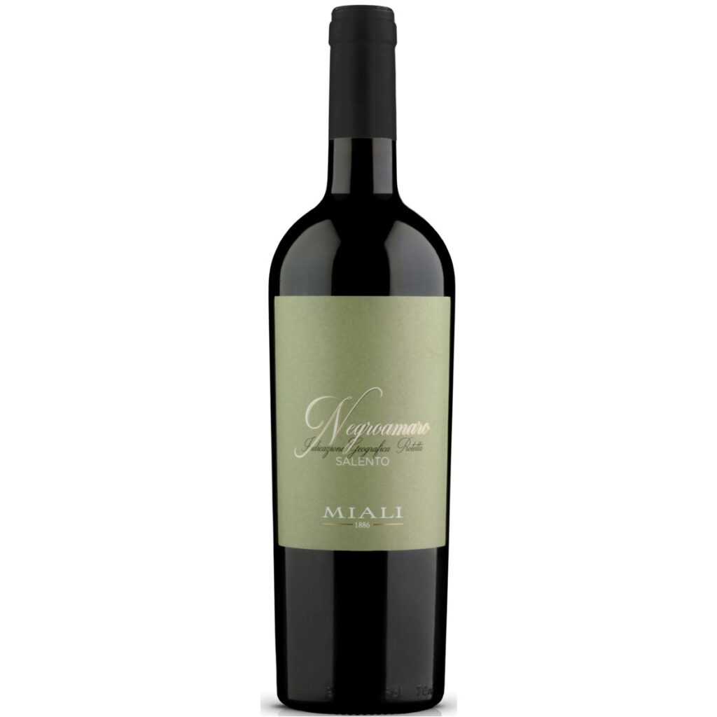 NEGROAMARO ICLASSICI, CANTINE MIALI, SALENTO - Gribskov Vinimport